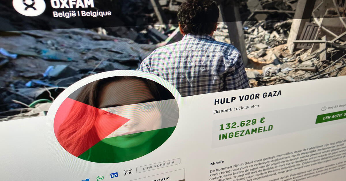 Elisabeth Lucie Baeten lève plus de 130 000 euros pour Gaza avec Oxfam ...